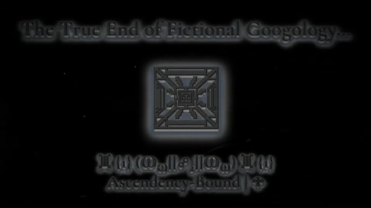 The True End Of Fictional Googology Fictional Googology Wiki Fandom