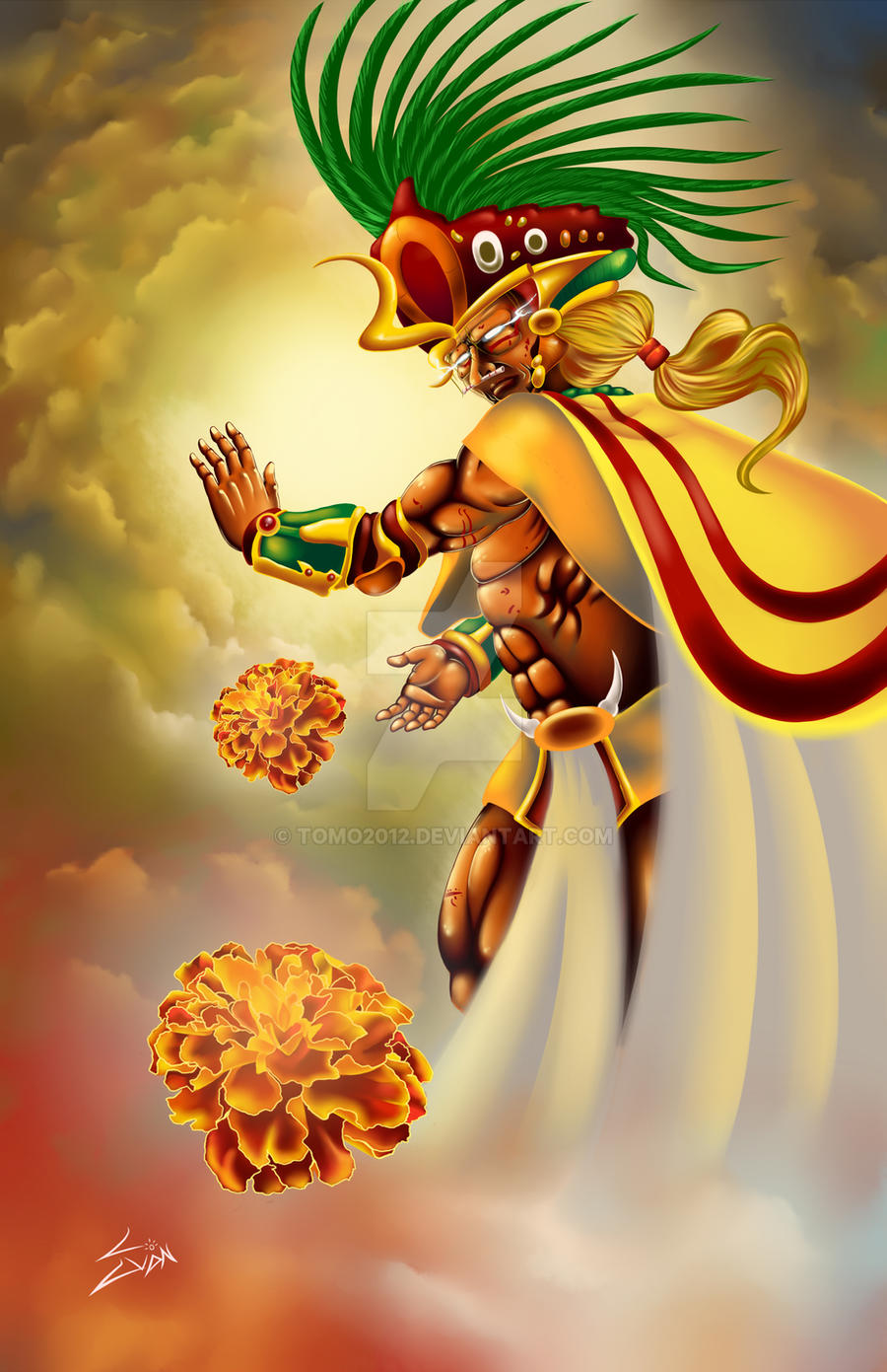 Tonatuih Aztec Mythologyapex Predator Gx Fictional Indexing Wiki