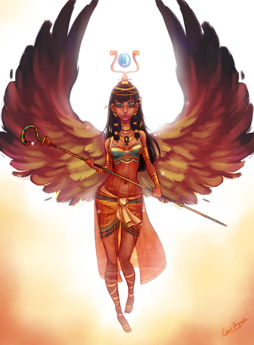 Isis Egyptian Mythologyapex Predator Gx Fictional Indexing Wiki