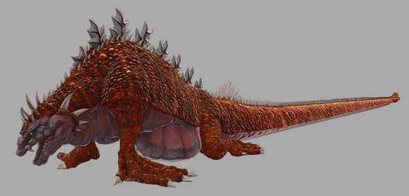 Godzilla (Godzilla Singular Point Novel)/Apex Predator GX | Fictional ...