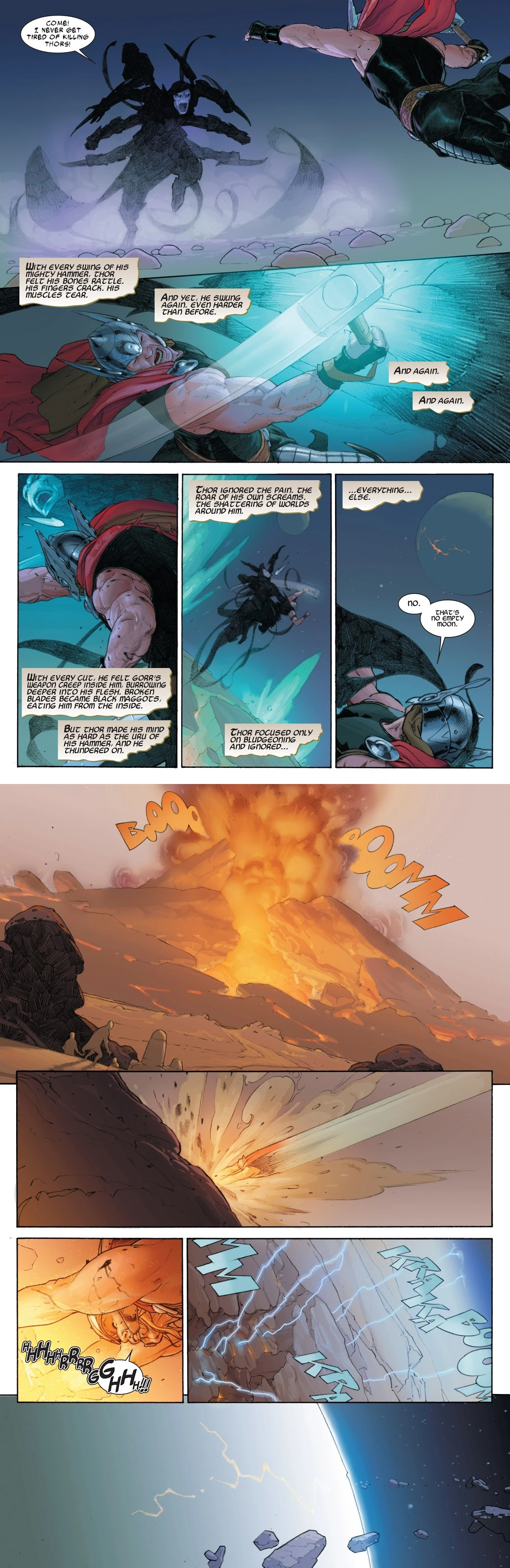 User blog:KieranH10/Marvel Comics - Thor Cracks a Small Pebble ...