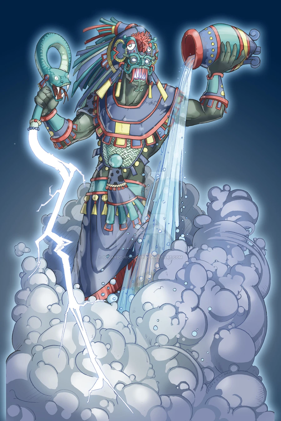 Tlaloc (Aztec Mythology)/Apex Predator GX | Fictional Indexing Wiki ...