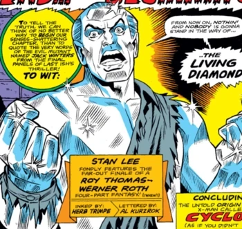 Marvel Comics/Living Diamond | Fictional Superpowers Wiki | Fandom