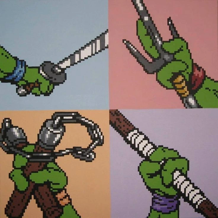 1987 TMNT Weapons | Fictional Characters Wiki | Fandom