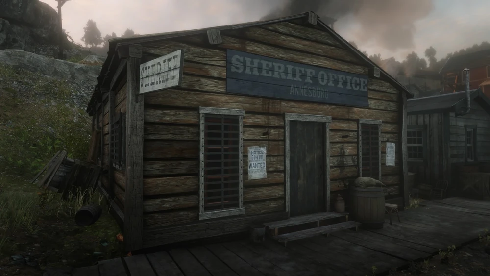 Annesburg Sheriff's Office | Fictional Police Forces in USA Media Wiki ...