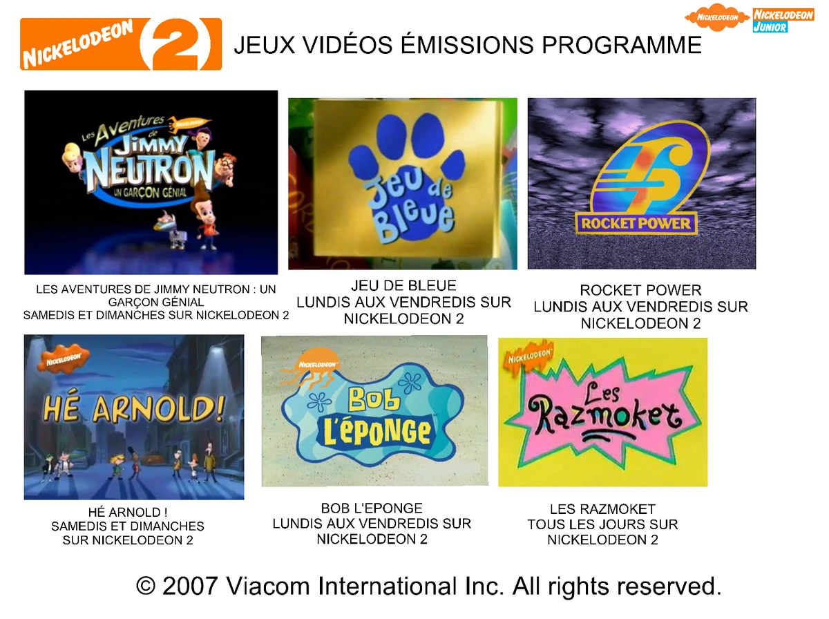 Nickelodeon2.fr | Fictional Websites Wiki | Fandom