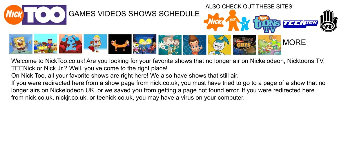 Nick2.co.uk | Fictional Websites Wiki | Fandom