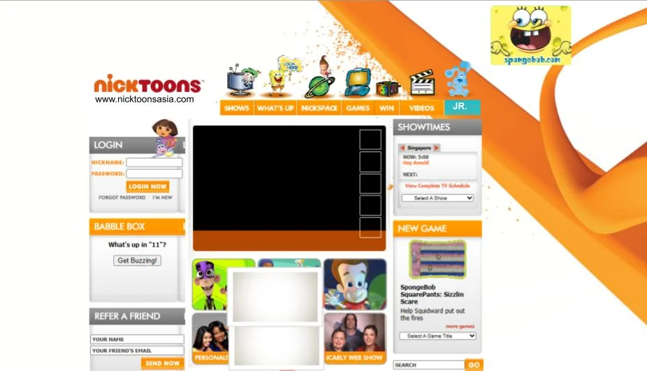 Nicktoonsasia.com | Fictional Websites Wiki | Fandom