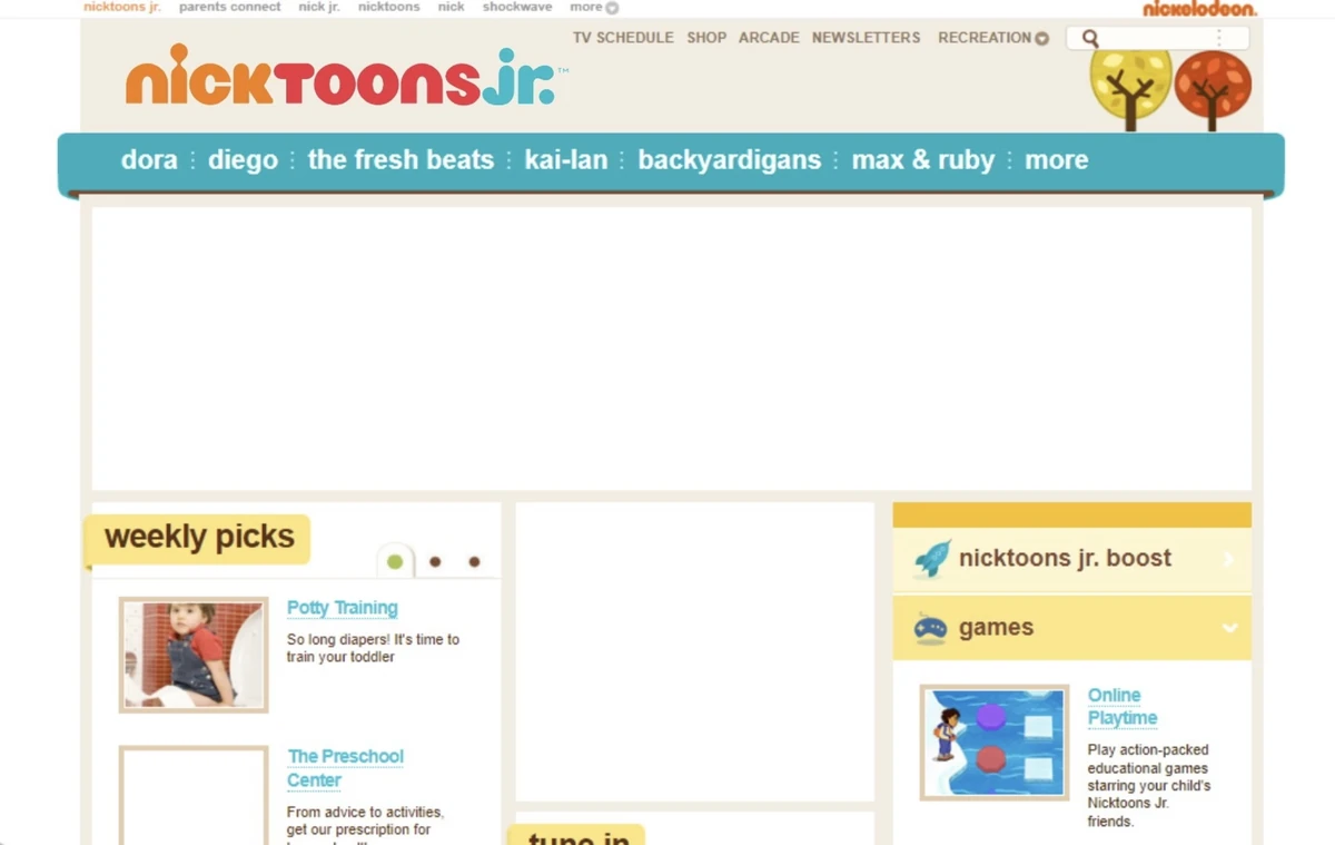 arc.nicktoonsjr.com | Fictional Websites Wiki | Fandom