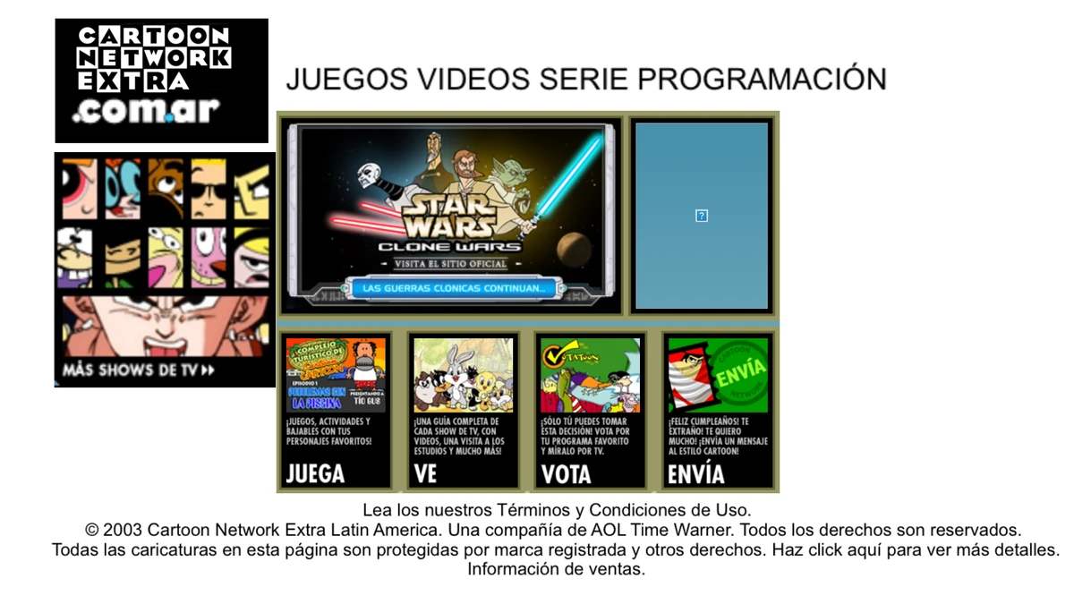 CartoonNetworkExtra.com.ar | Fictional Websites Wiki | Fandom