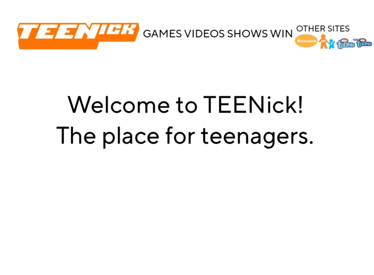 TeenNick.co.uk | Fictional Websites Wiki | Fandom
