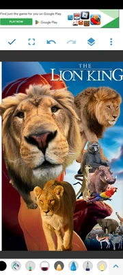 The Lion King (NatureRules1/GavenLovesAnimals Style ...