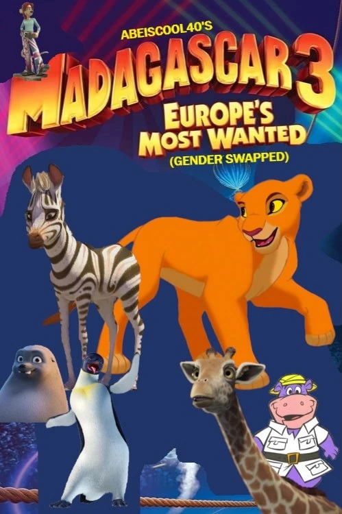 Madagascar 3: Europe's Most Wanted (Gender Swapped ...
