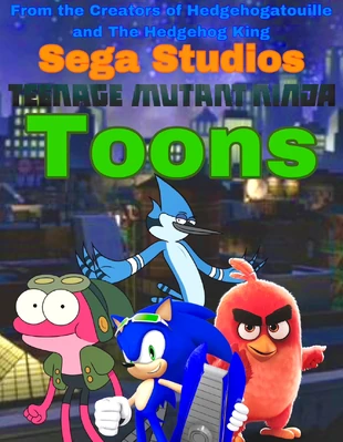Teenage Mutant Ninja Toons (Teenage Mutant Ninja Turtles) (2012) (Sega Studios Style ...