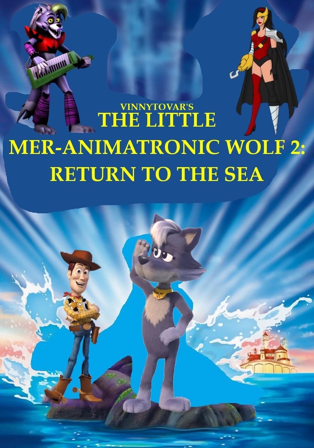 The Little Mer-Animatronic Wolf 2: Return to the Sea ...