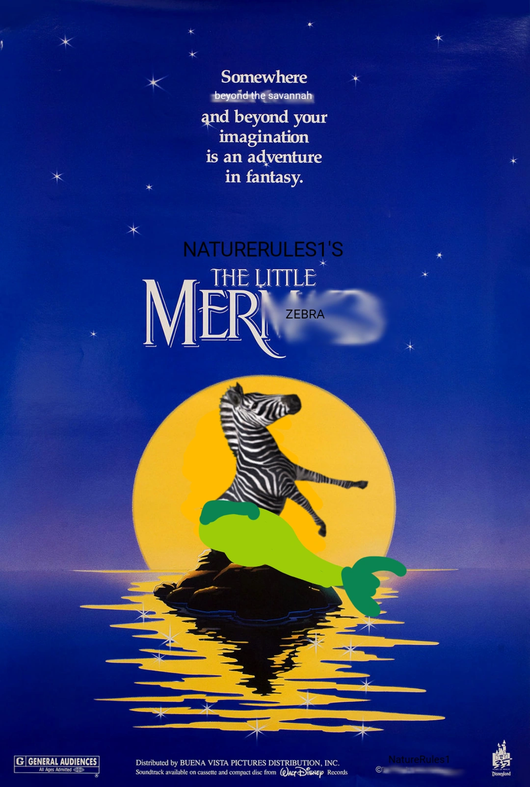 The Little Mer-Zebra (NatureRules1 Version) | FictionRulezForever Wiki ...