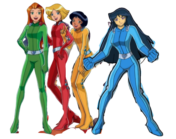 Sam Alex Clover And Britney Totally Spies Fictionrulezforever Wiki Fandom