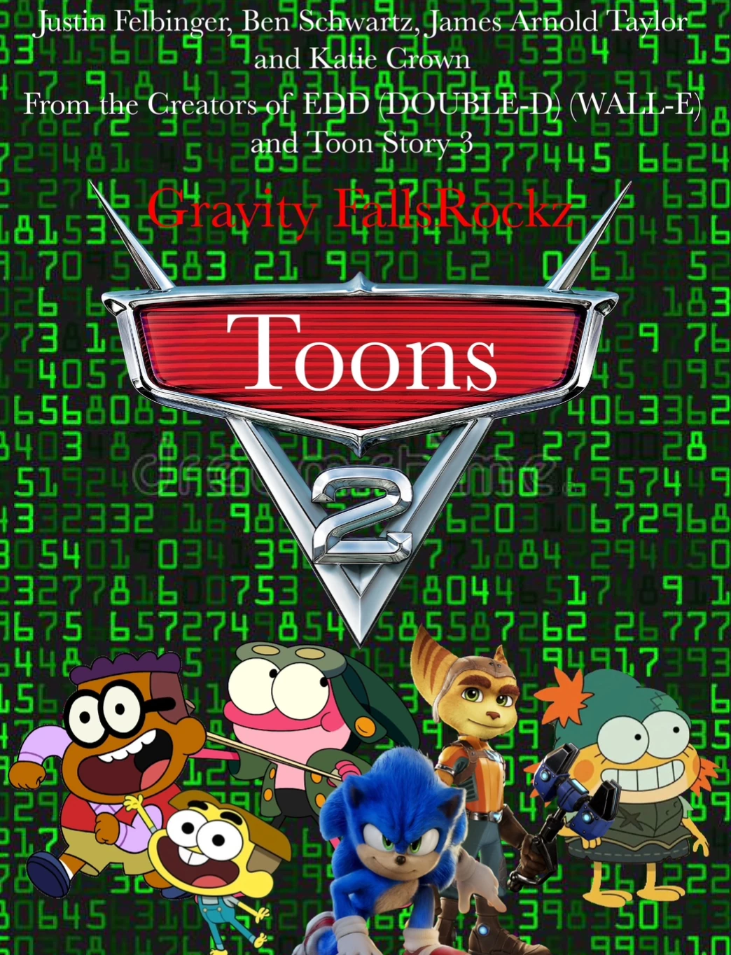 Toons 2 (Cars 2) (2011) (Gravity FallsRockz Style) | FictionRulezForever Wiki | Fandom