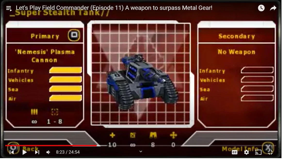 Super Stealth Tank | Field Commander Wiki | Fandom