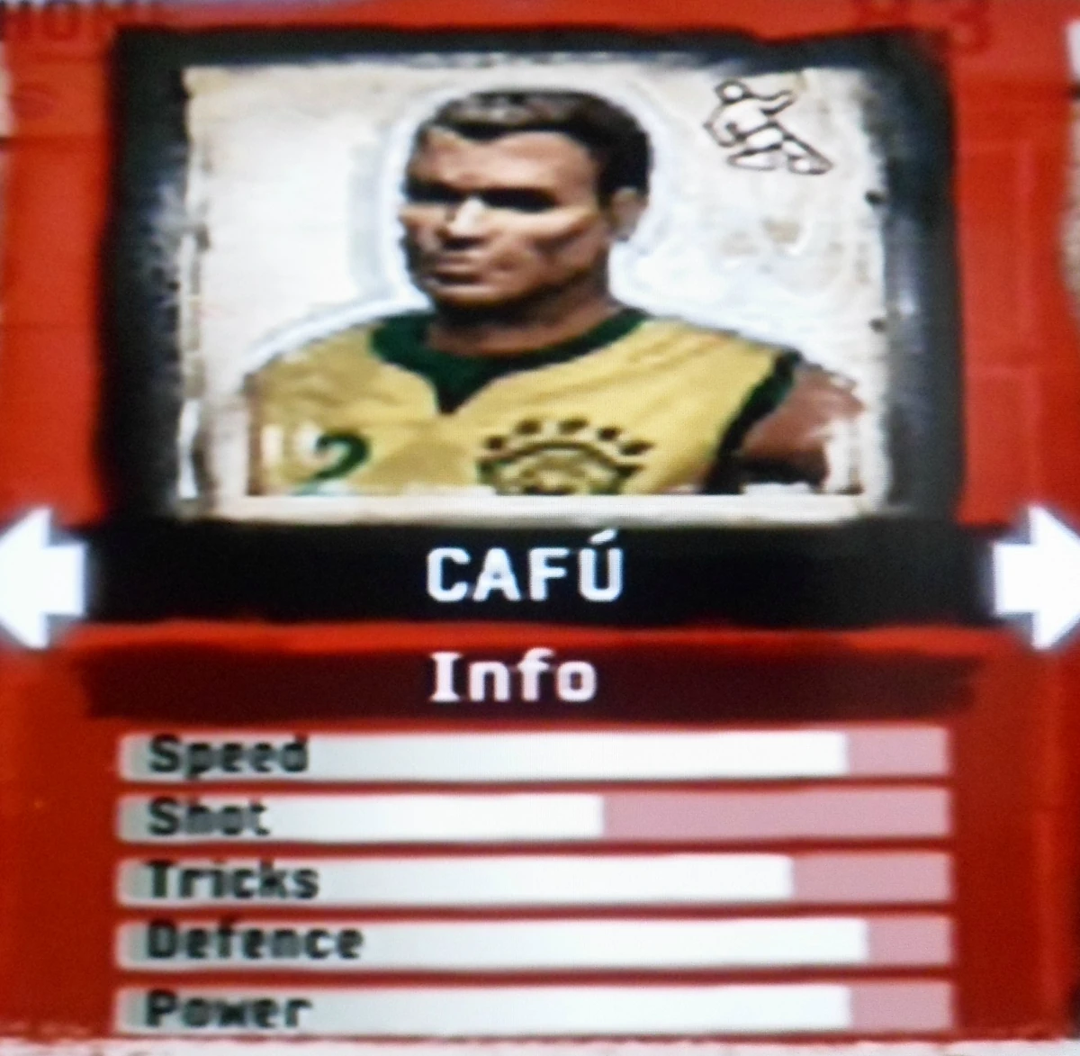 Cafú | FIFA Street 2 Wiki | Fandom