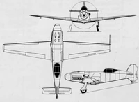 Messerschmitt Bf 209 V4 | Fighter Aircraft Wiki | Fandom
