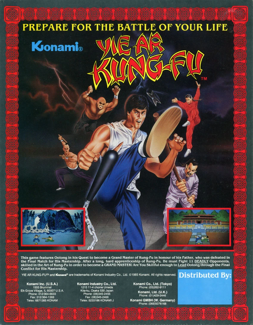 Yie Ar Kung-Fu (arcade game) | Fighter's Library Wiki | Fandom