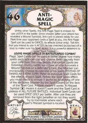 Anti-Magic Spell (BattleCard) | Titannica | Fandom