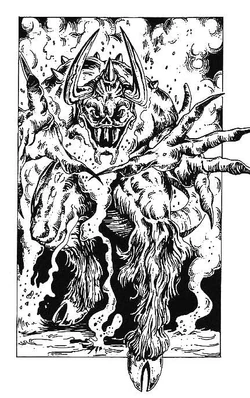 Hell Demon Drawing