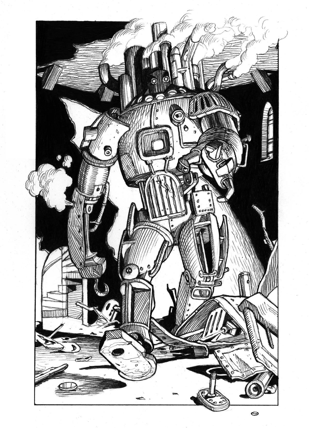 Steam Golem | Titannica | Fandom