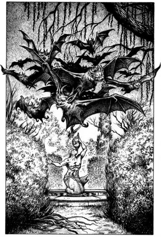 Horned Vampire Bat | Titannica | Fandom