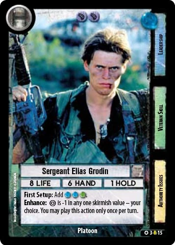 Sergeant Elias Grodin | Official Fight Klub Wiki | Fandom