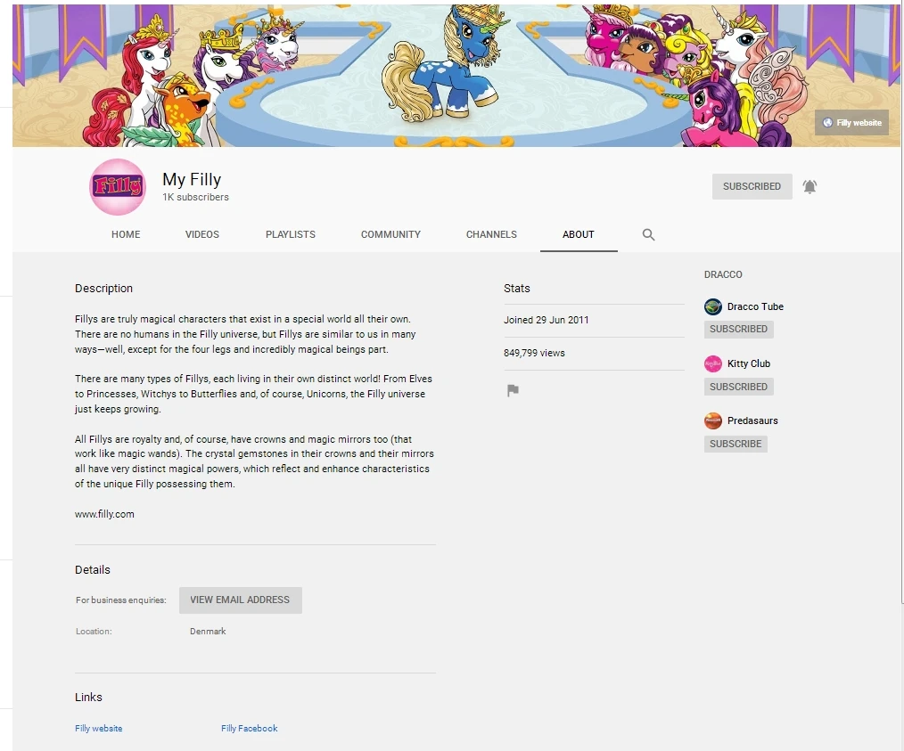 MyFilly youtube channel | Filly Wiki | Fandom