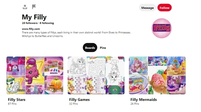 MyFilly Pinterest page | Filly Wiki | Fandom