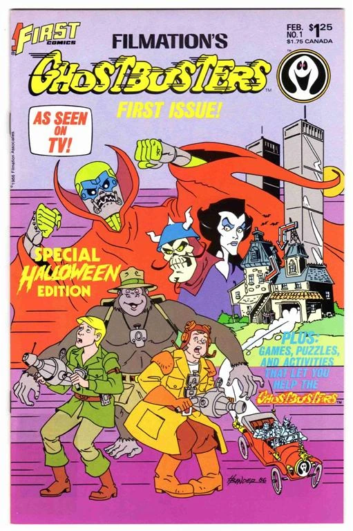 Ghostbusters Comic 1 | Ghost Command | Fandom