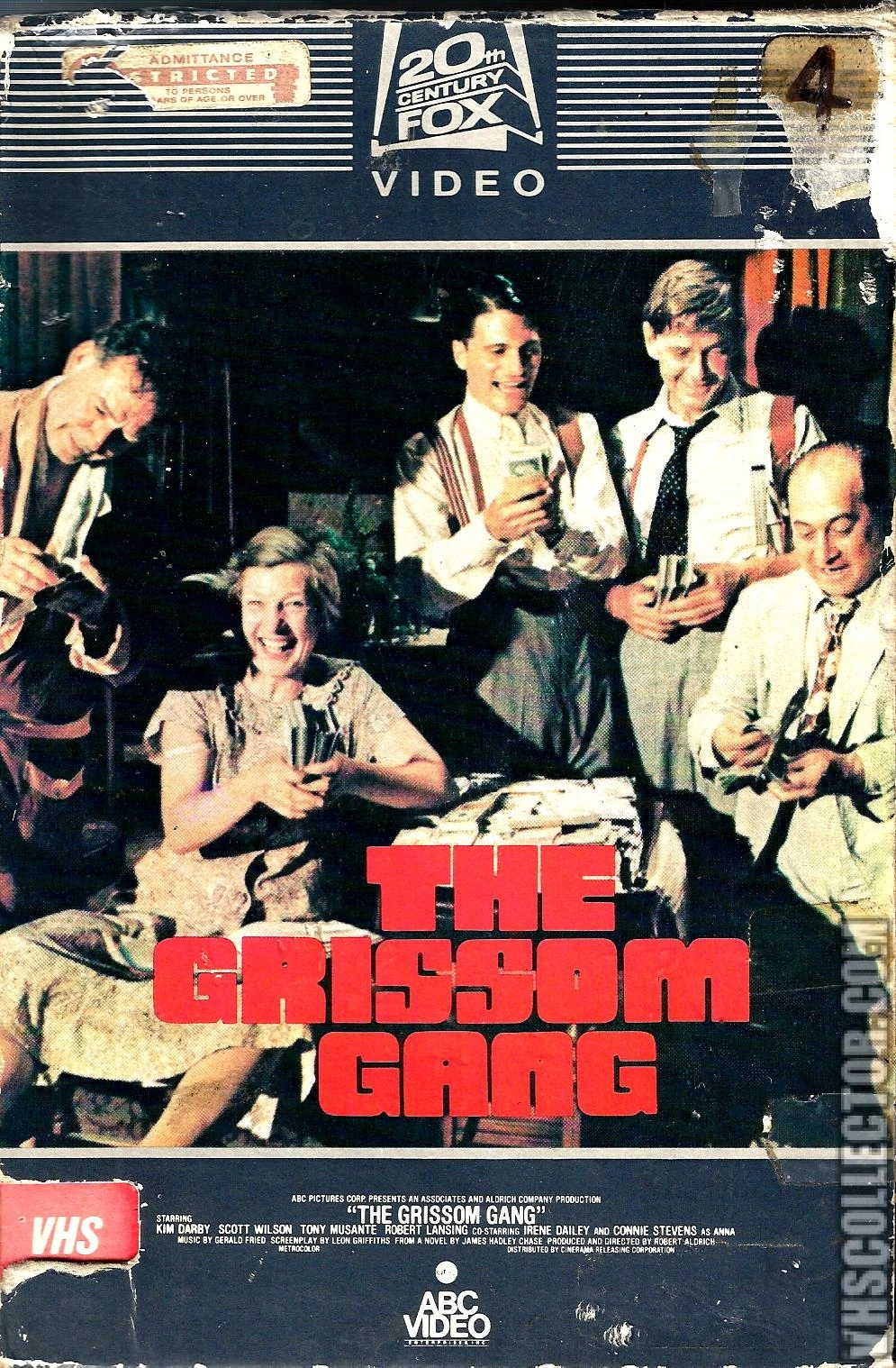 The Grissom Gang/Home media | Moviepedia | Fandom