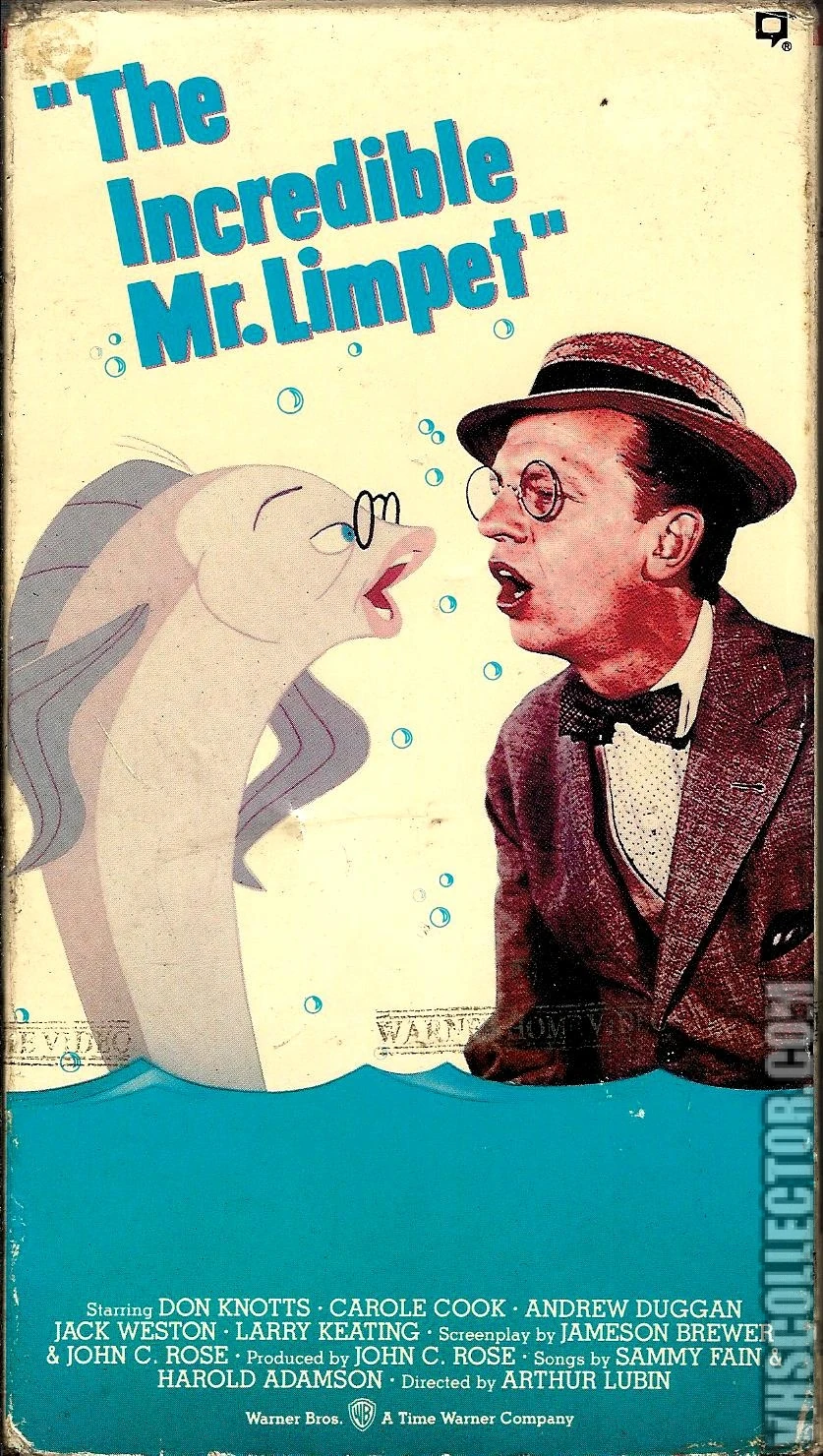 The Incredible Mr. Limpet/Home media | Moviepedia | Fandom