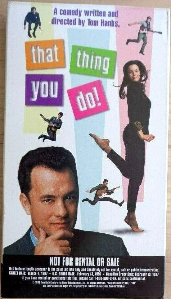 That Thing You Do!/Home media | Moviepedia | Fandom