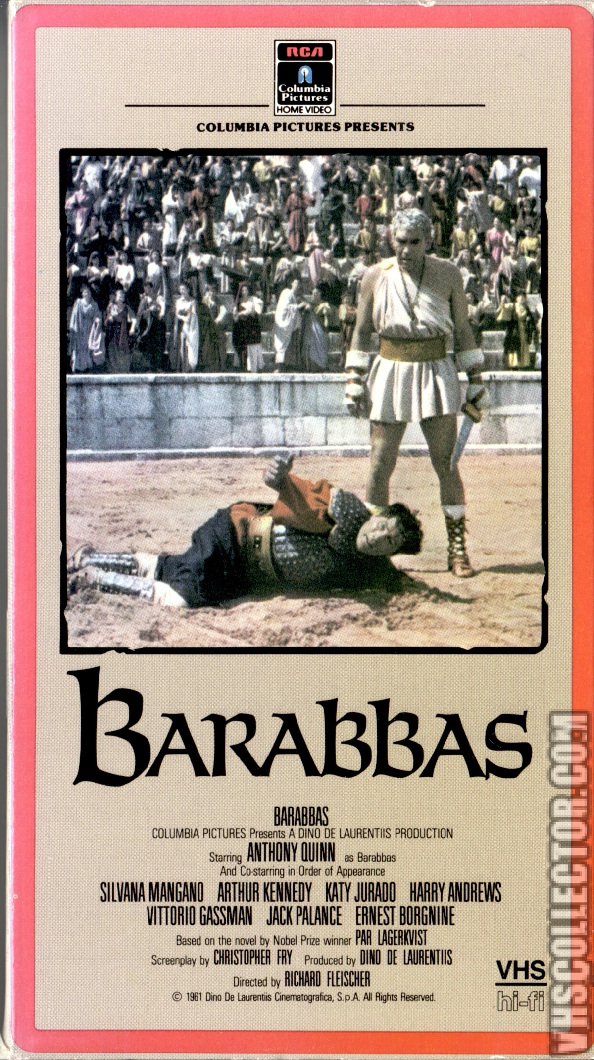 Barabbas/Home media | Moviepedia | Fandom