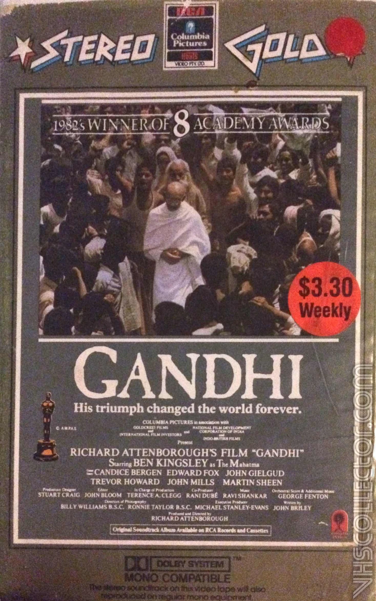 Gandhi (1982)/Home media | Moviepedia | Fandom