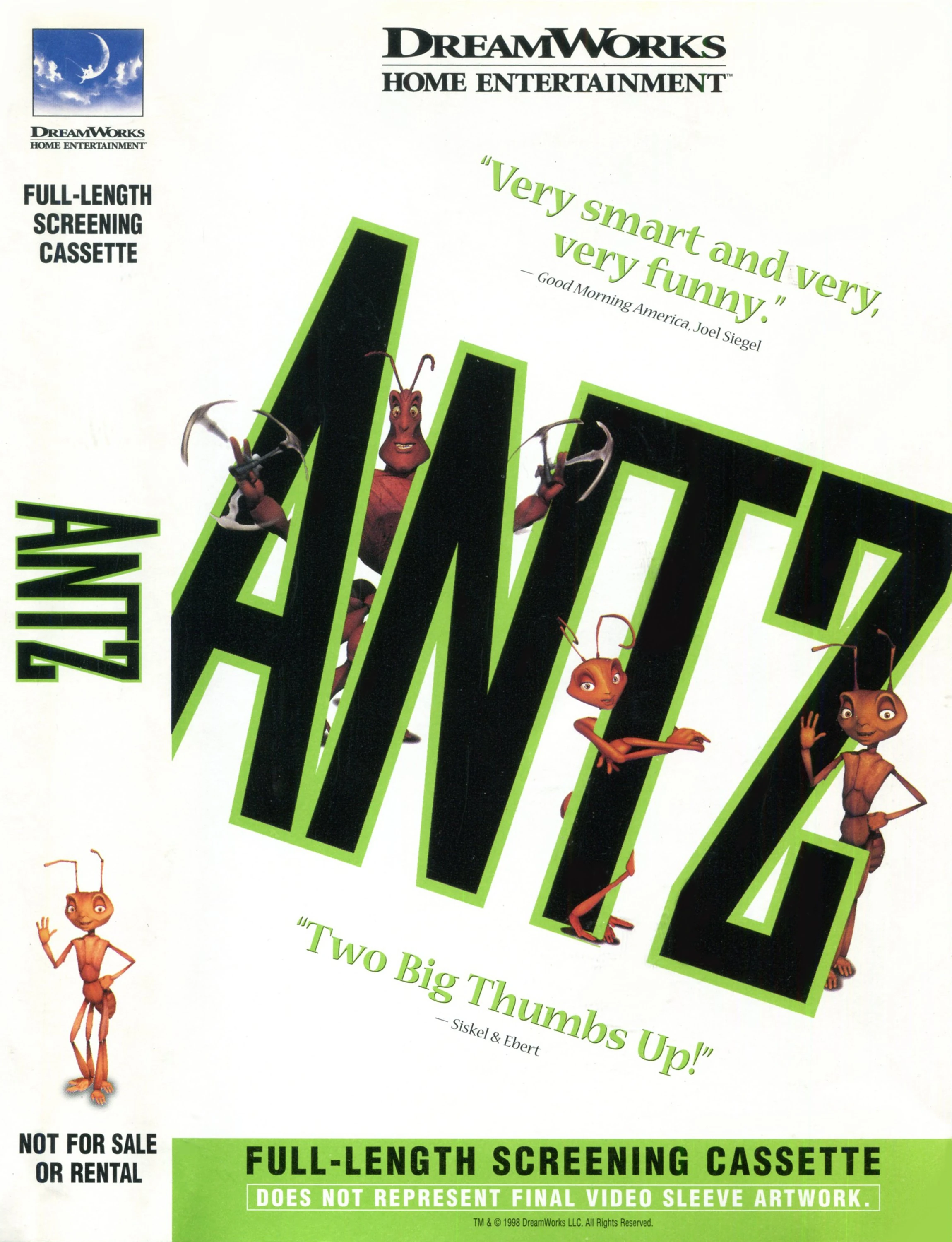 Antz/Home media | Moviepedia | Fandom