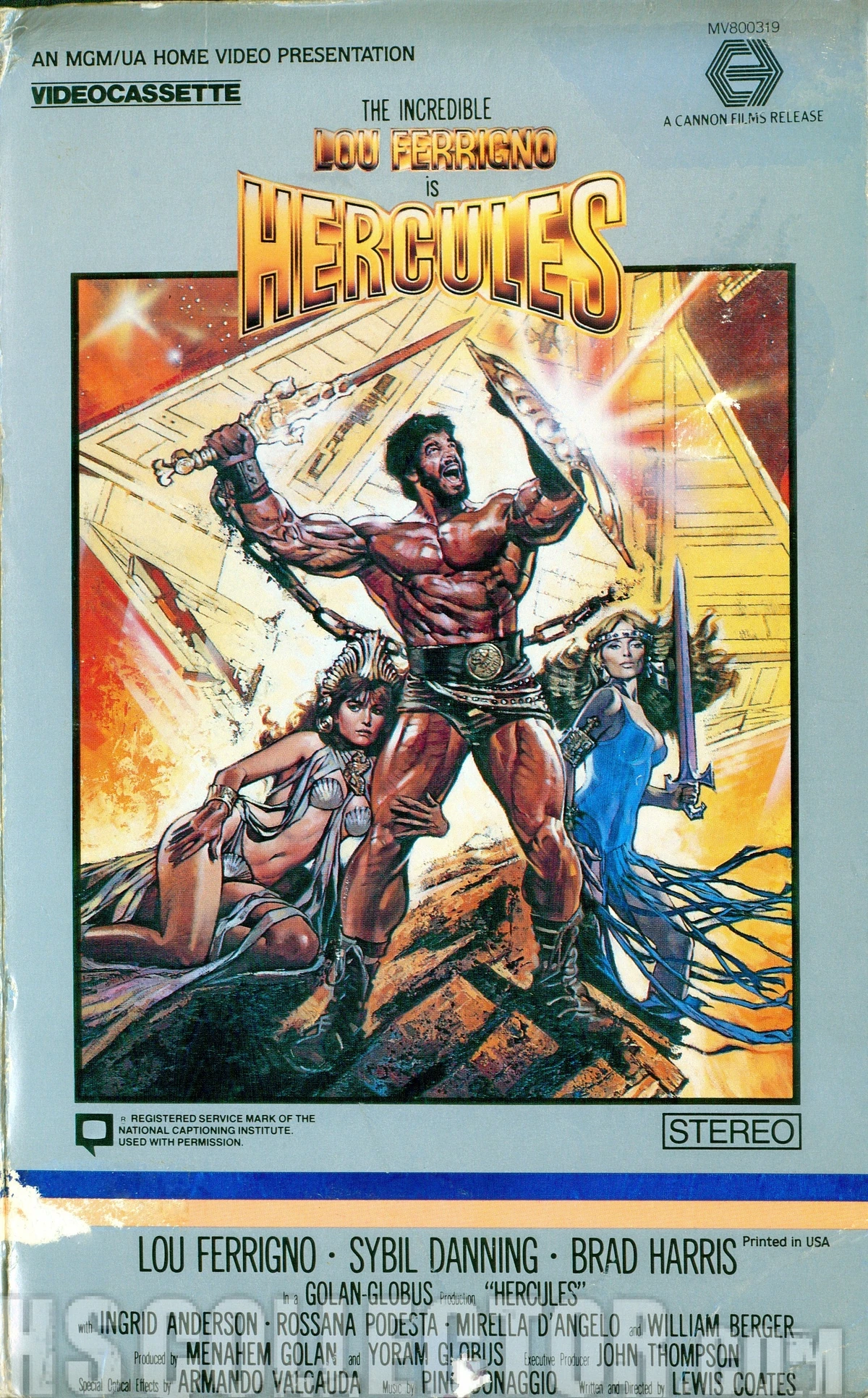 Hercules (1983)/Home media | Moviepedia | Fandom