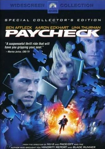 Paycheck/Home media | Moviepedia | Fandom