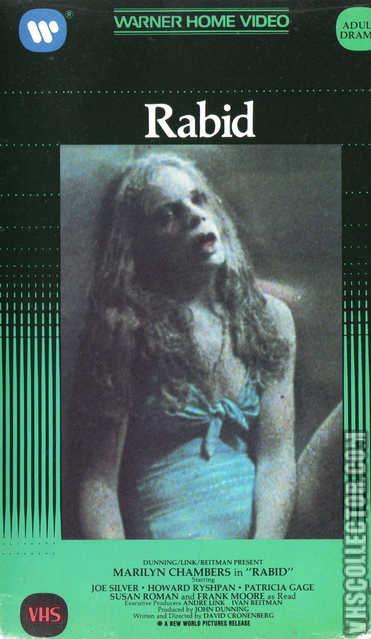Rabid (1977)/Home media | Moviepedia | Fandom