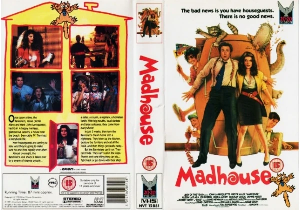 Madhouse (1990)/Home media | Moviepedia | Fandom