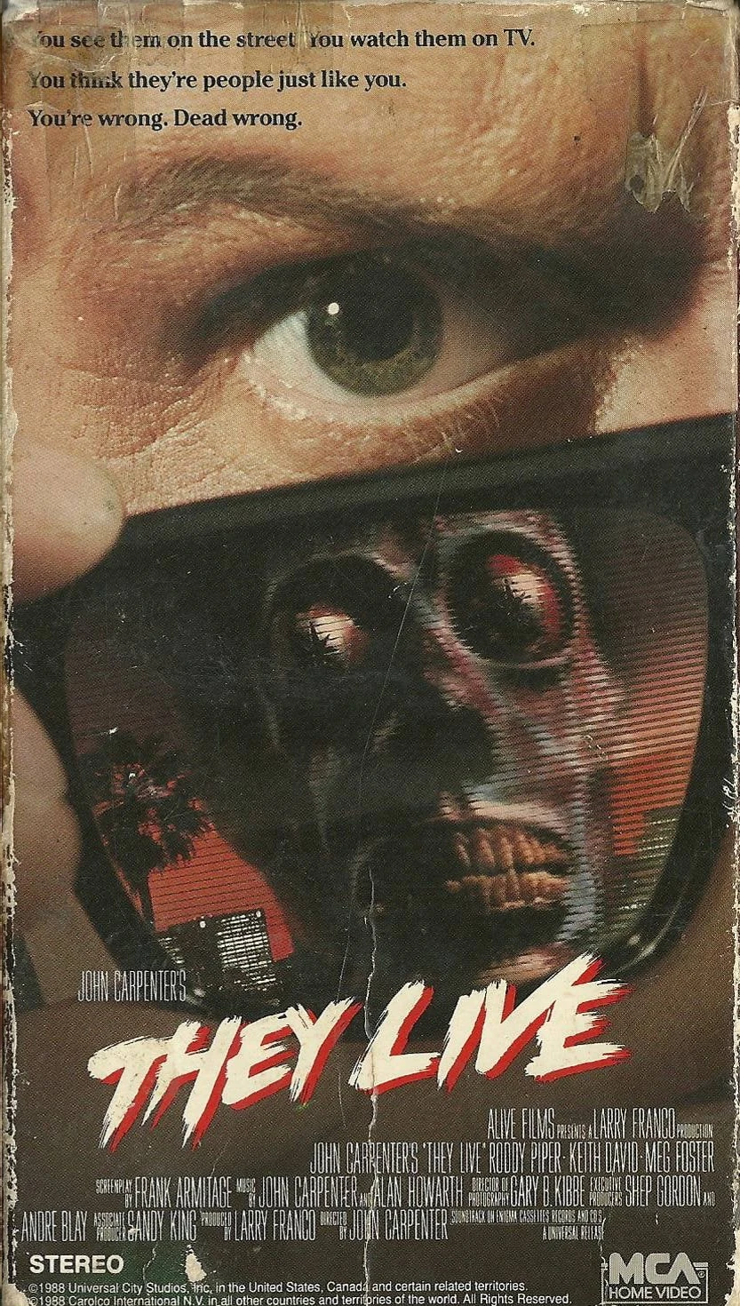 They Live/Home media | Moviepedia | Fandom