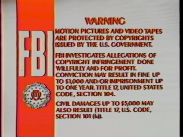 Walt Disney Studios Home Entertainment/Gallery/FBI Warnings ...