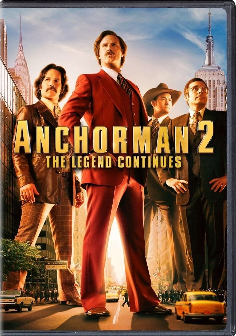 Anchorman 2 Poster Minimalista