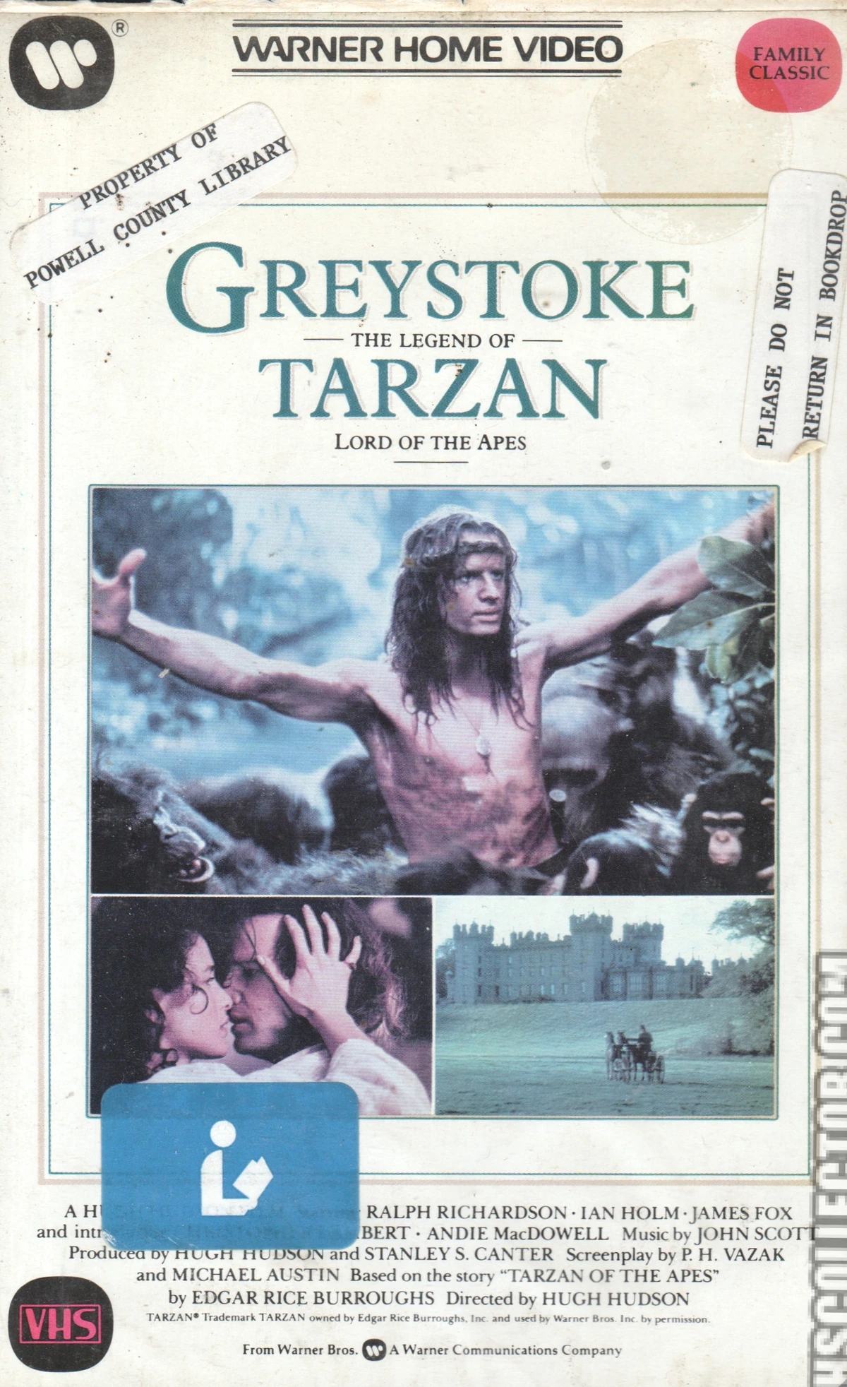 Greystoke: The Legend of Tarzan, Lord of the Apes/Home media ...