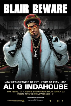 Ali G Indahouse 海报 ALI G INDAHOUSE (2002) Original Quad Cinema