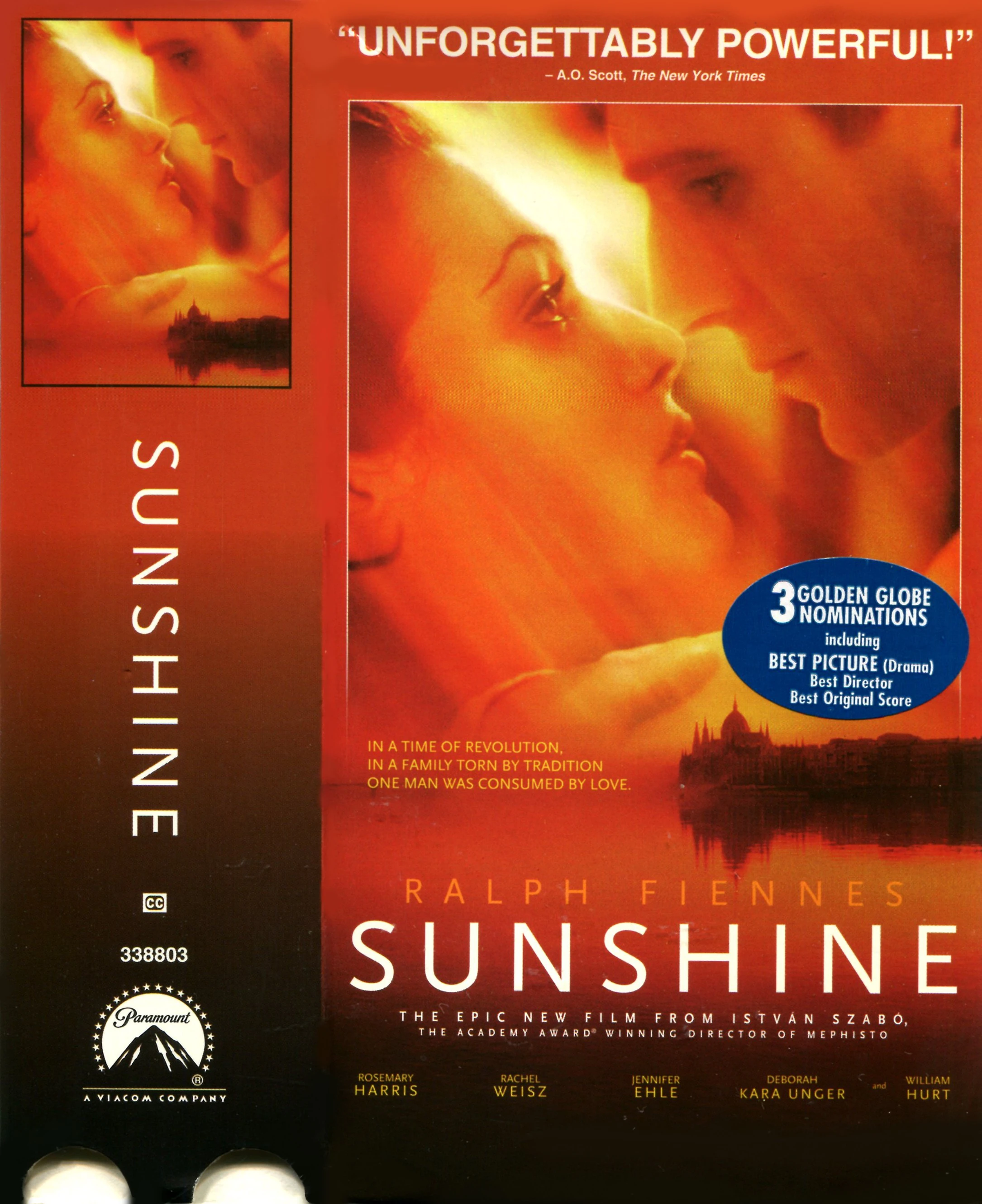 Sunshine (1999)/Home media | Moviepedia | Fandom